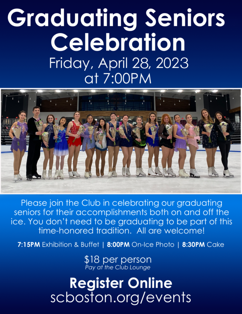 2023 Graduating Seniors Celebration – The Skating Club of Boston